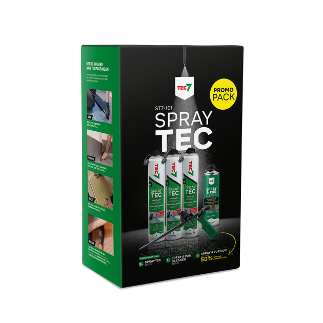 ST7-101 SprayTec Large Surfaces Kit de démarrage | Tec7