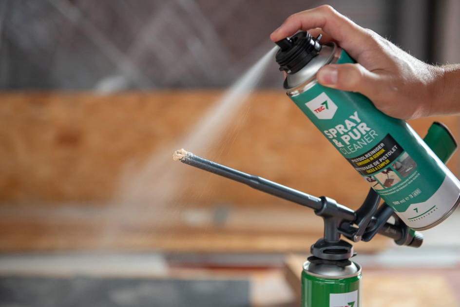 Spray & PUR Gun reinigen | Tec7
